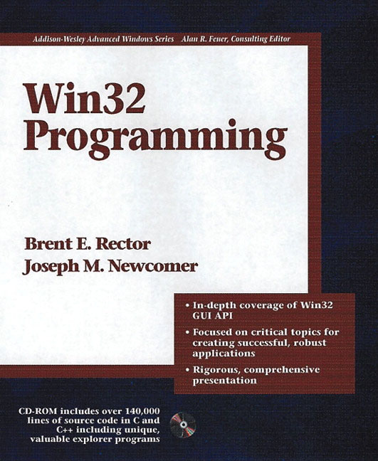 Pearson Education - Win32 Programming