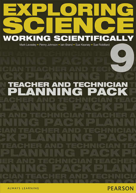 Exploring Science: Working Scientifically Planning Pack
